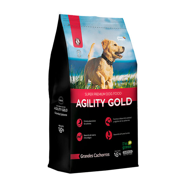 Comida para perro Agility Gold Grandes Cachorros – Petcol