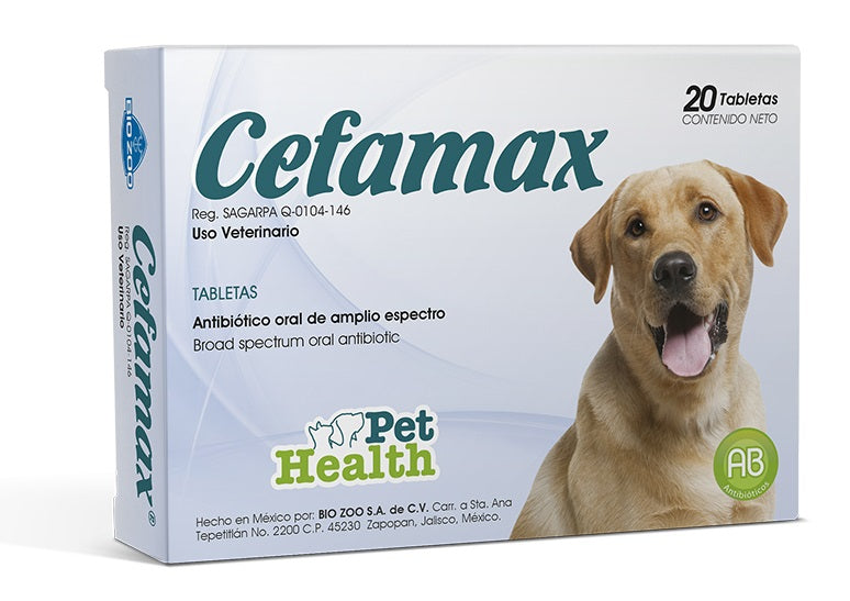 CEFAMAX (CEFALEXINA DE 250 MG) – Petcol