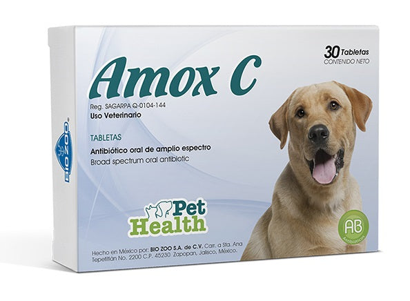 AMOX C (AMOXICILINA X 114,7 MG / CLAVULANATO DE POTASIO X 29,8 MG) – Petcol